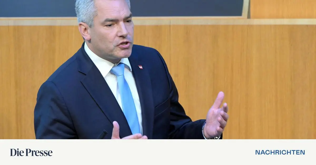 Nationalrat: SPÖ-Misstrauensantrag nur von FPÖ unterstützt – DiePresse.com